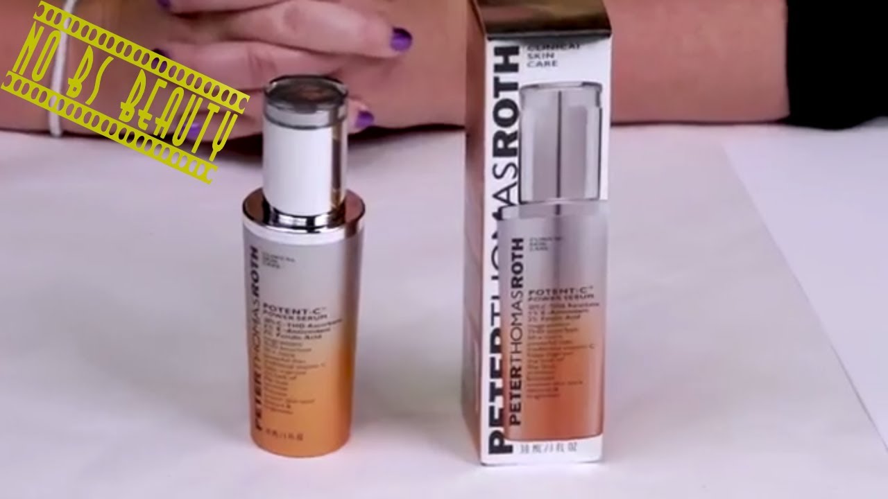 Peter Thomas Roth Potent C Power Serum Review - YouTube