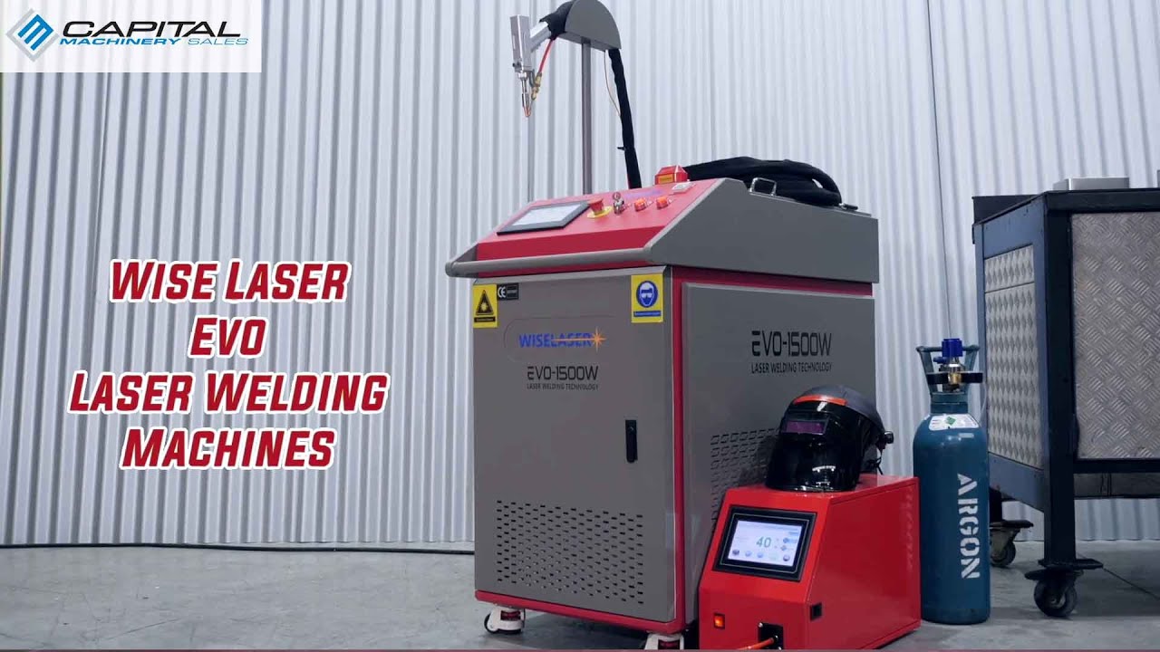 WiseLaser EVO Laser Welding Machines - YouTube