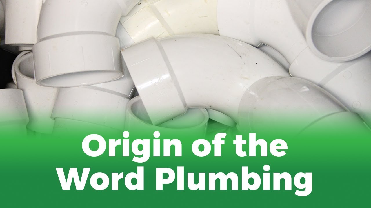 What is The Origin of the Word Plumbing? - YouTube