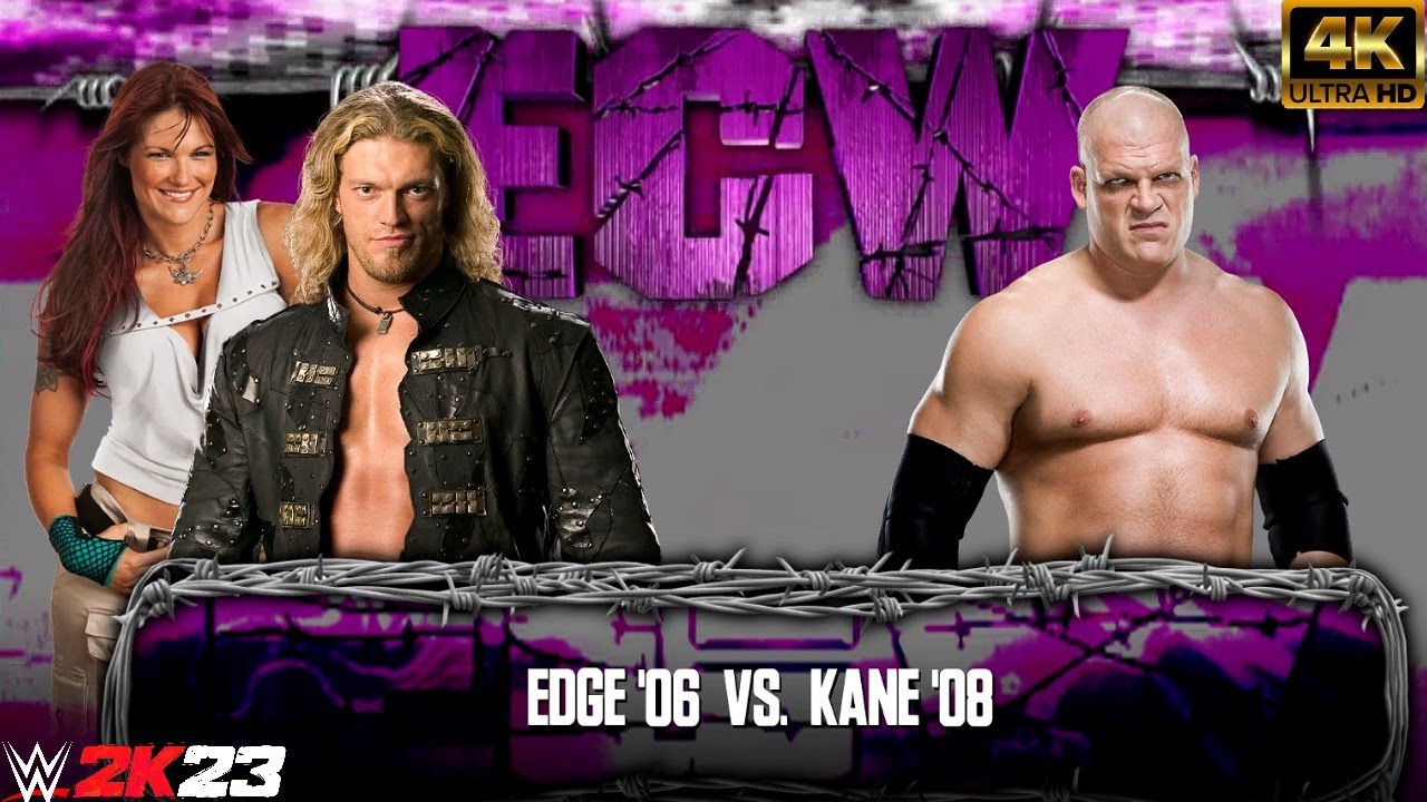 WWE 2K23 Edge vs Kane| ECW - YouTube