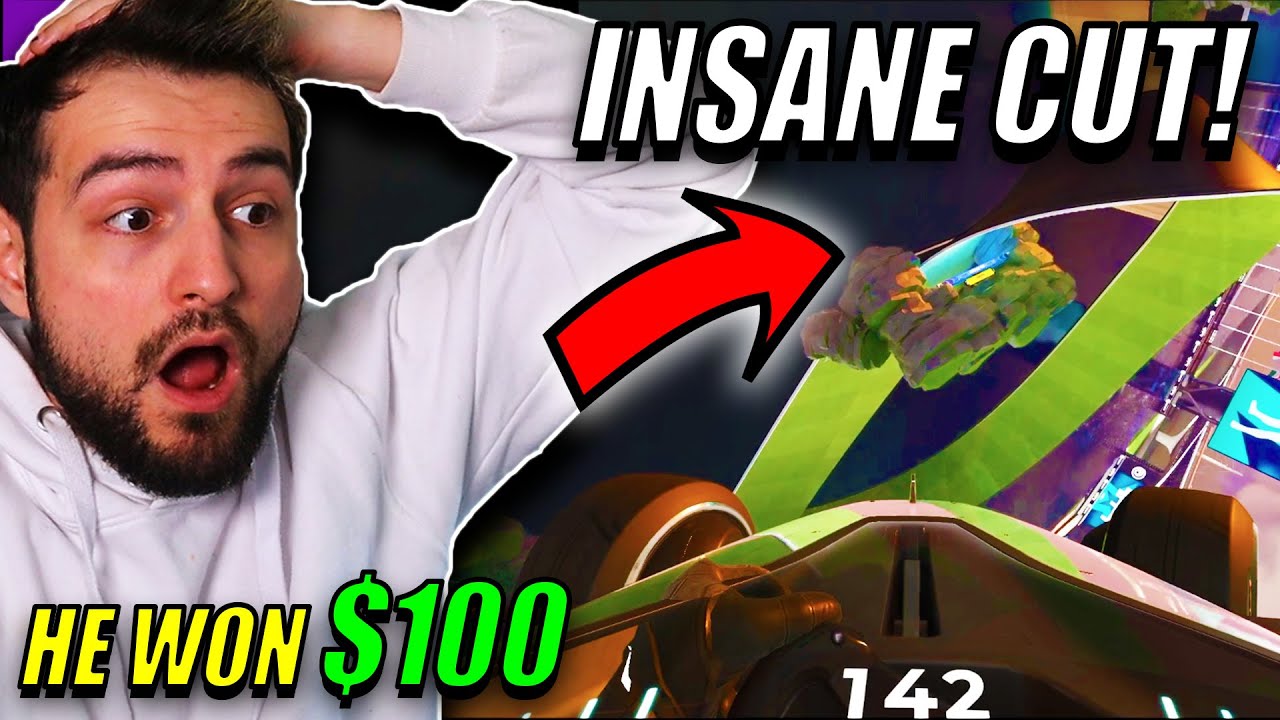 He won $100 using this INSANE CUT! - YouTube