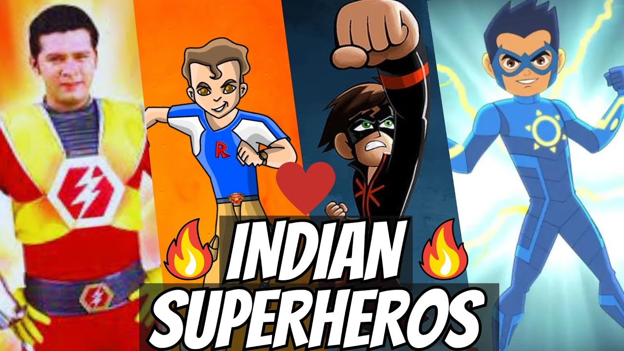 TOP Indian Cartoon SuperHeros - YouTube