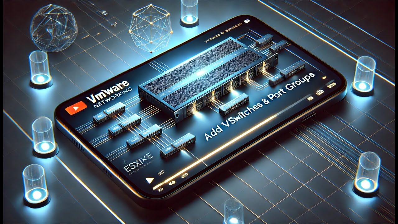 Configuring Networking in VMware ESXi: Adding vSwitches and Port Groups ...