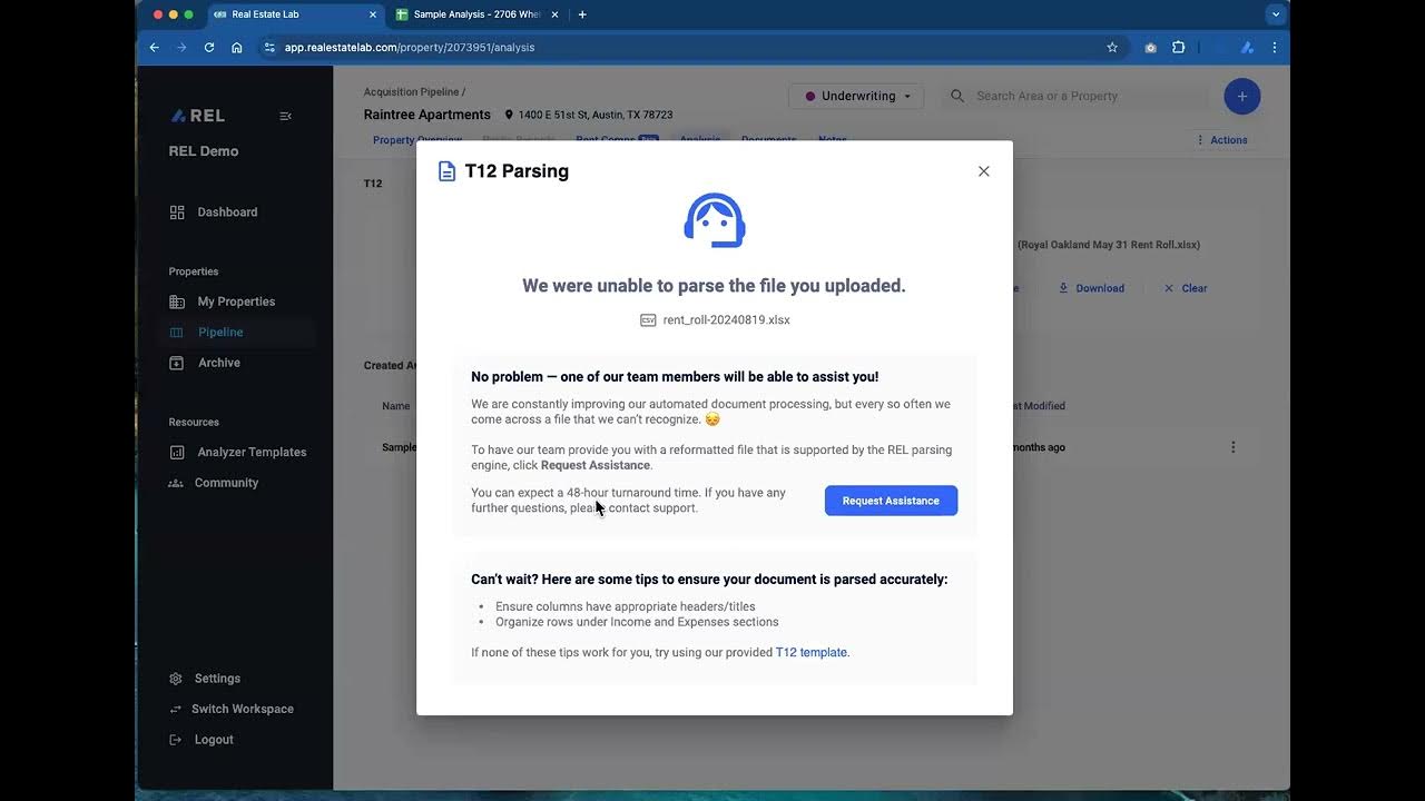 REL HELP: How To Submit a Data Parsing Error - YouTube