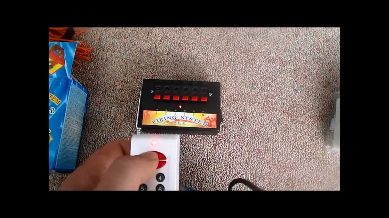 unboxing of my 12 cue firing system from pyro direct - YouTube