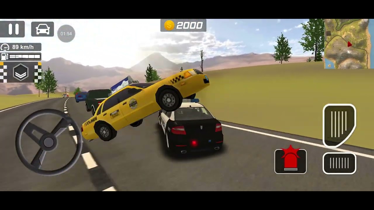 Police Car Chase simulator 3D game simulator driving Rea Android game ...