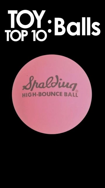 Toy Top 10: Balls (#8 Spalding High-Bounce "Pinky" Ball) - YouTube