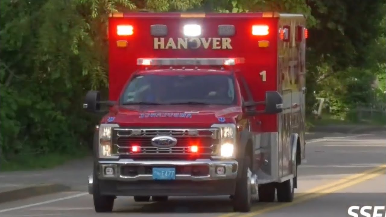 Hanover MA Fire Dept. Ambulance 2024 Responding - YouTube
