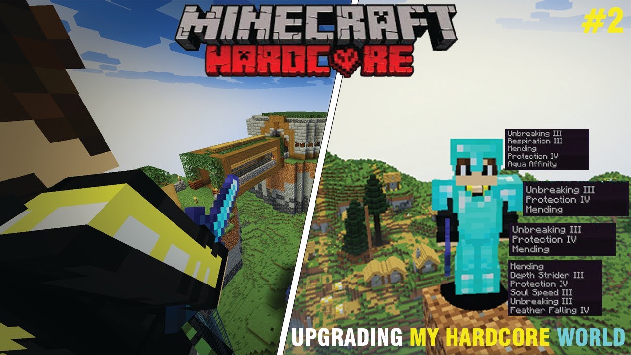 "Full Enchanted Diamond Armor… Then I Built THIS!" - YouTube