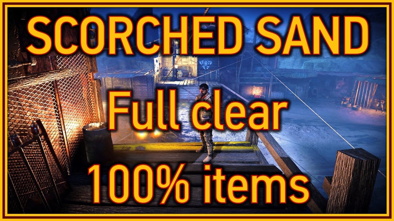 Mad Max - Scorched Sand camp - Full clear with 100% items - YouTube