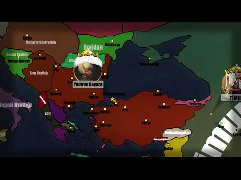 Yıldırım Beyazıt Dönemi Osmanlı I TEK PART I Tüm savaşlar