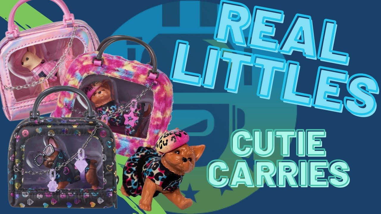 Real Littles Cutie Carries Unboxing Review | The Upside Down Robot ...