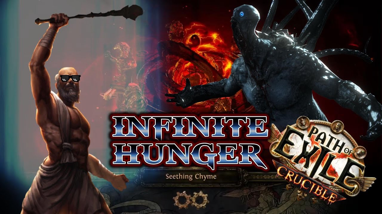Facing the INFINITE HUNGER for the First Time! (Noob VS POE Endgame ...