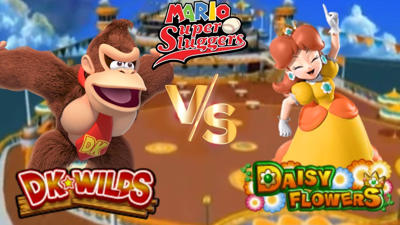 Super Mario Sluggers - Season 9 Game 13 DK vs Daisy [Daisy Cruiser Day ...