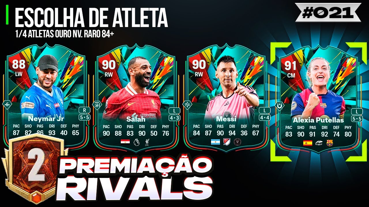MINHA PREMIAÇÃO DIVISÃO 2 do DR no TOTAL RUSH com PUTELLAS, MESSI E ...
