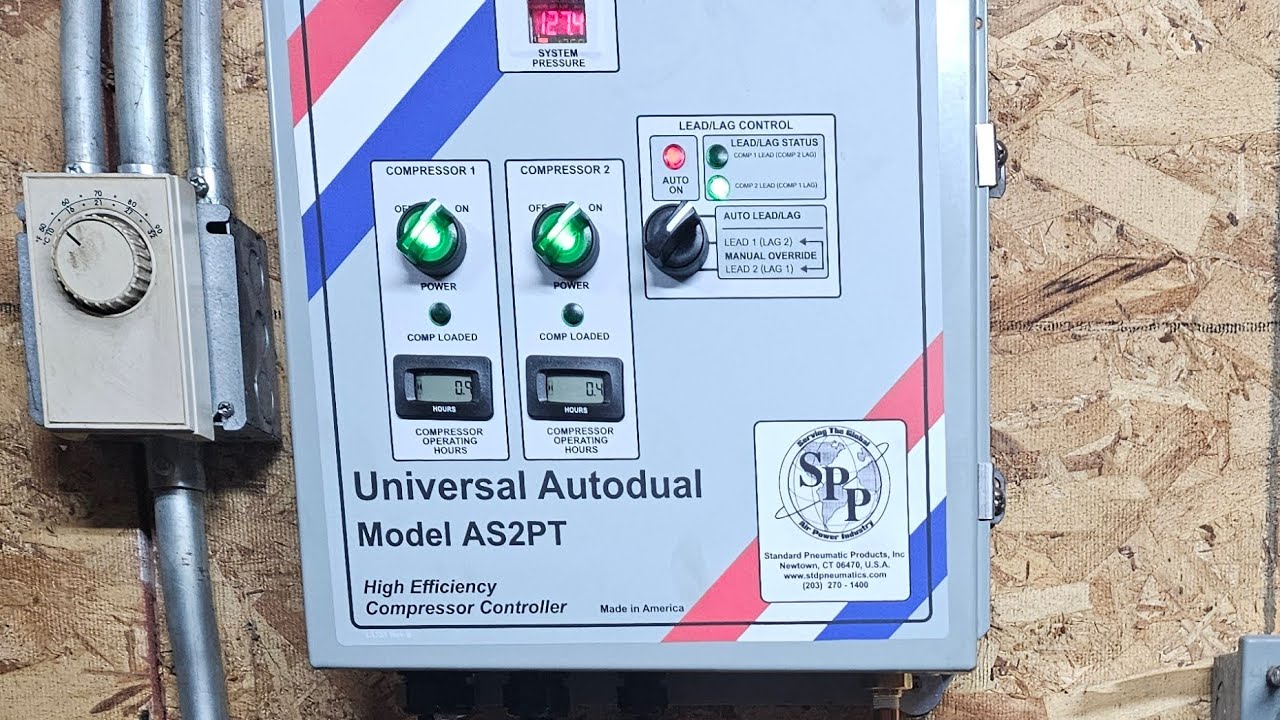 Universal Auto dual AS2PT Standard Pneumatic Products Lead Lag Air ...