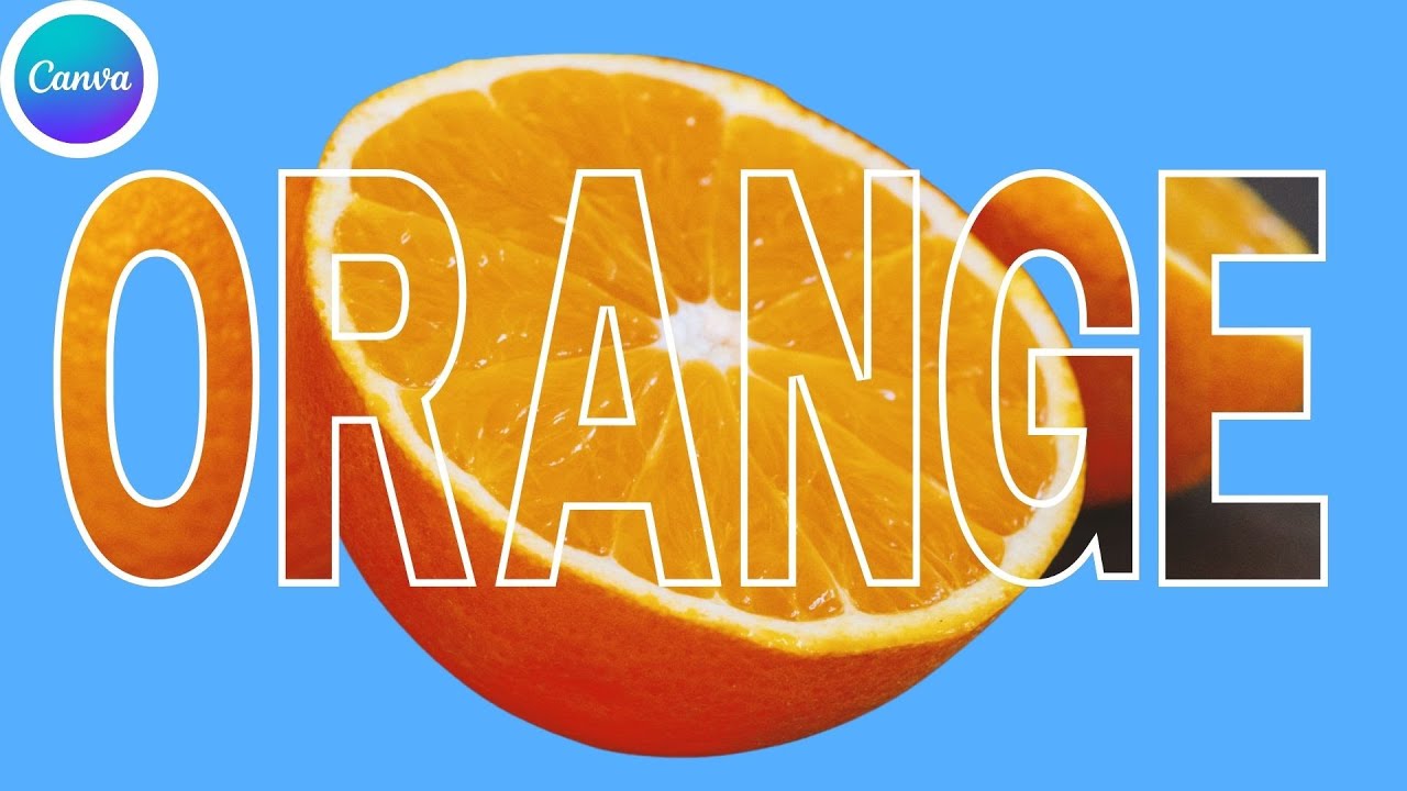 Canva Typography text effect Tutorial - YouTube