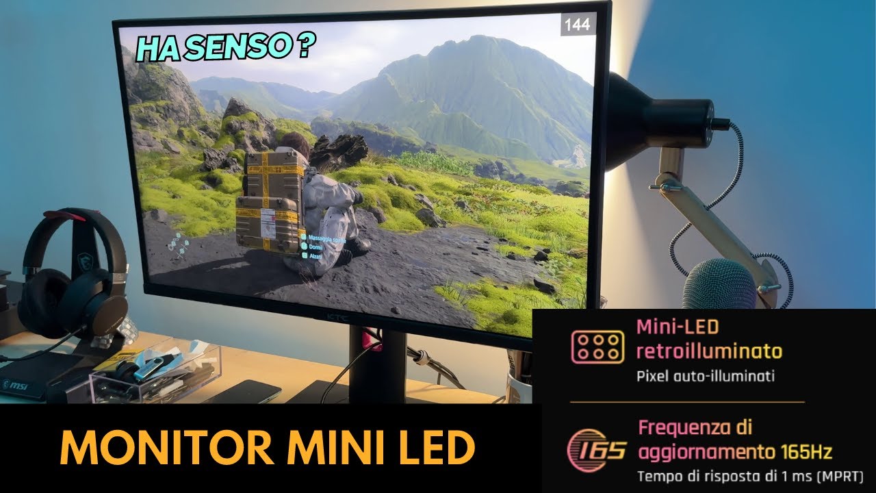 Ha senso un Monitor da Gaming MINI-LED? Provo il KTC M27T20 da 165hz 2k ...