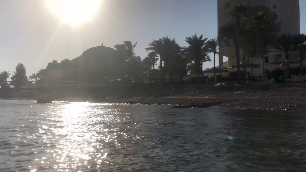 Red sea, border of Egypt and Israel - YouTube