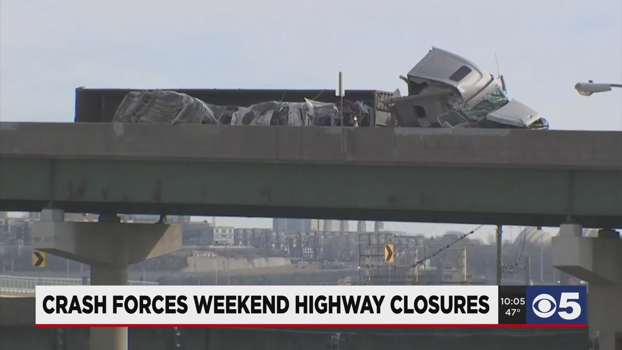 “Like a scene out of Die Hard.” Bridge wall damaged one week after 3 ...