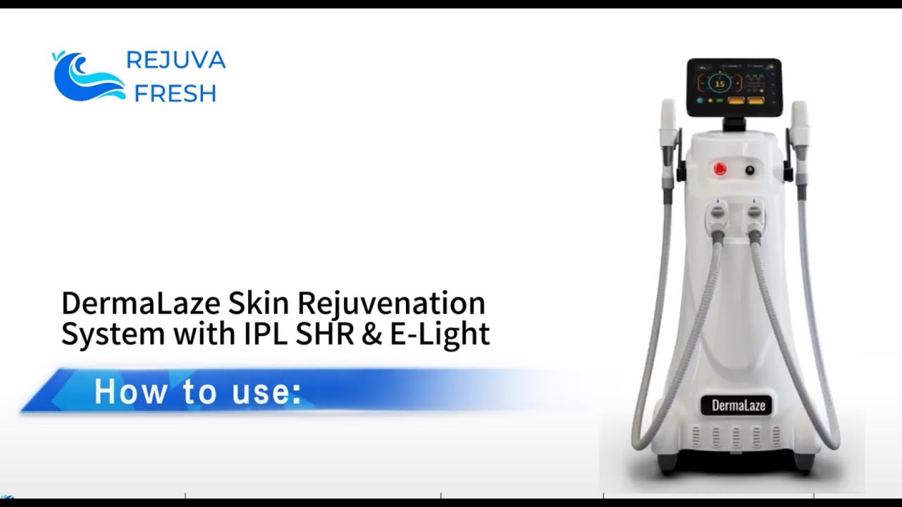 How to Use DermaLaze Skin Rejuvenation System with IPL SHR & E-Light ...