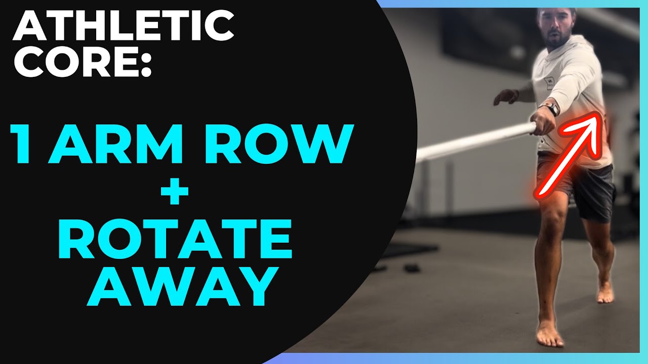 Rotate for ATHLETIC POWER: Single Arm + Rotate Away Demo - YouTube