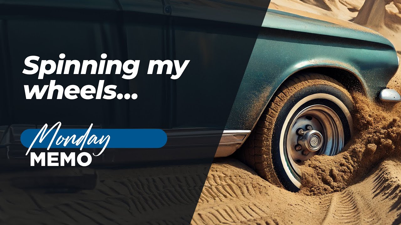 Spinning my wheels... - YouTube