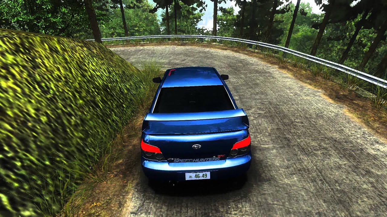 rFactor Subaru Test Run - YouTube