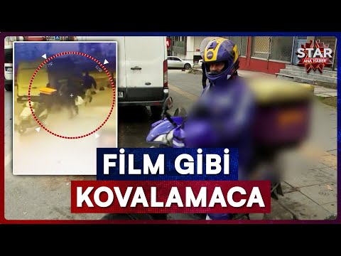 Kuryenin Arkasına Binen Polis Gündem Oldu! Yakalanma Anı Kamerada | Star Ana Haber