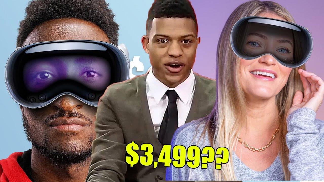 Why The Apple Vision Pro Is Actually Hilarious - YouTube