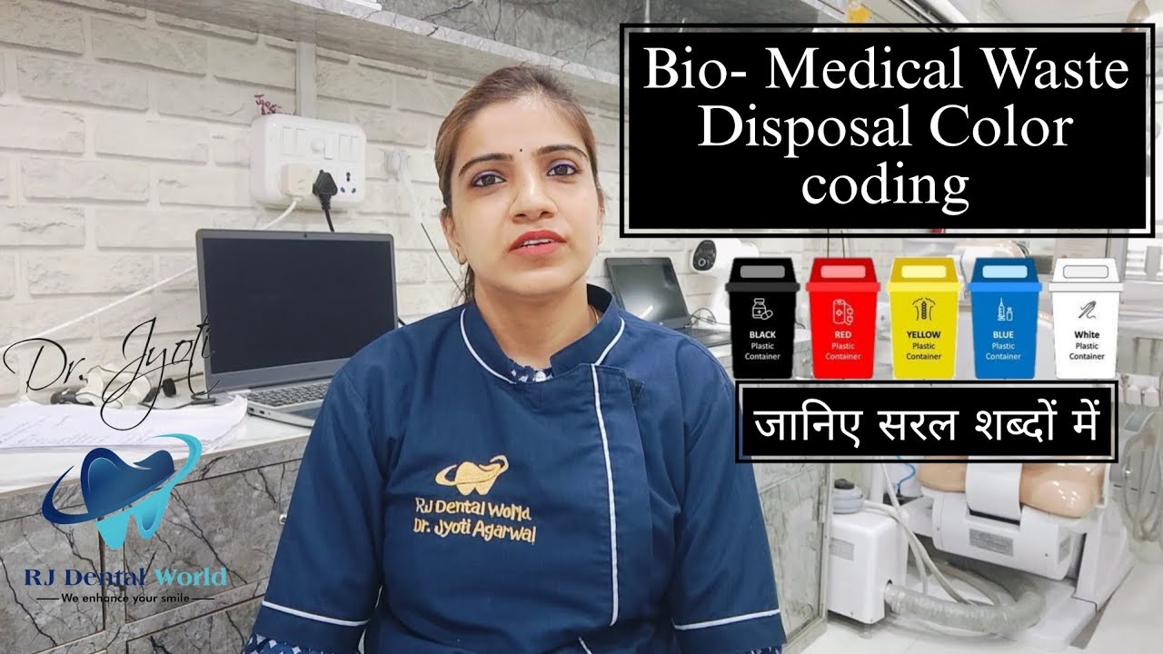 Bio-Medical Waste Disposal Color Coding | color coding sikhie saral aur ...