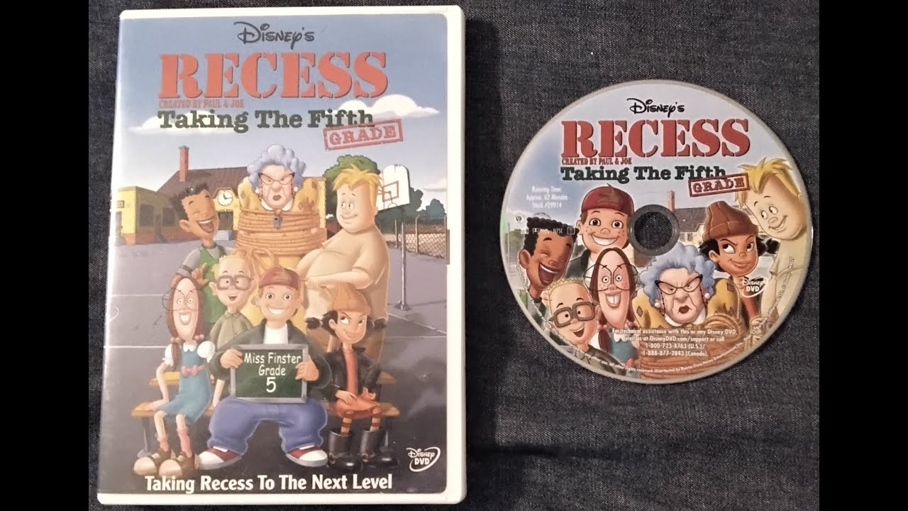 Opening & Previews from Recess: Taking the Fifth Grade 2003 DVD - YouTube