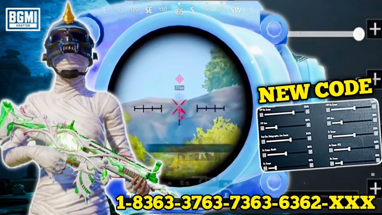 5 AMMO BURST BEST SENSITIVITY CODE & CONTROL 🚀 STARYI FAITH SENSITIVITY ...