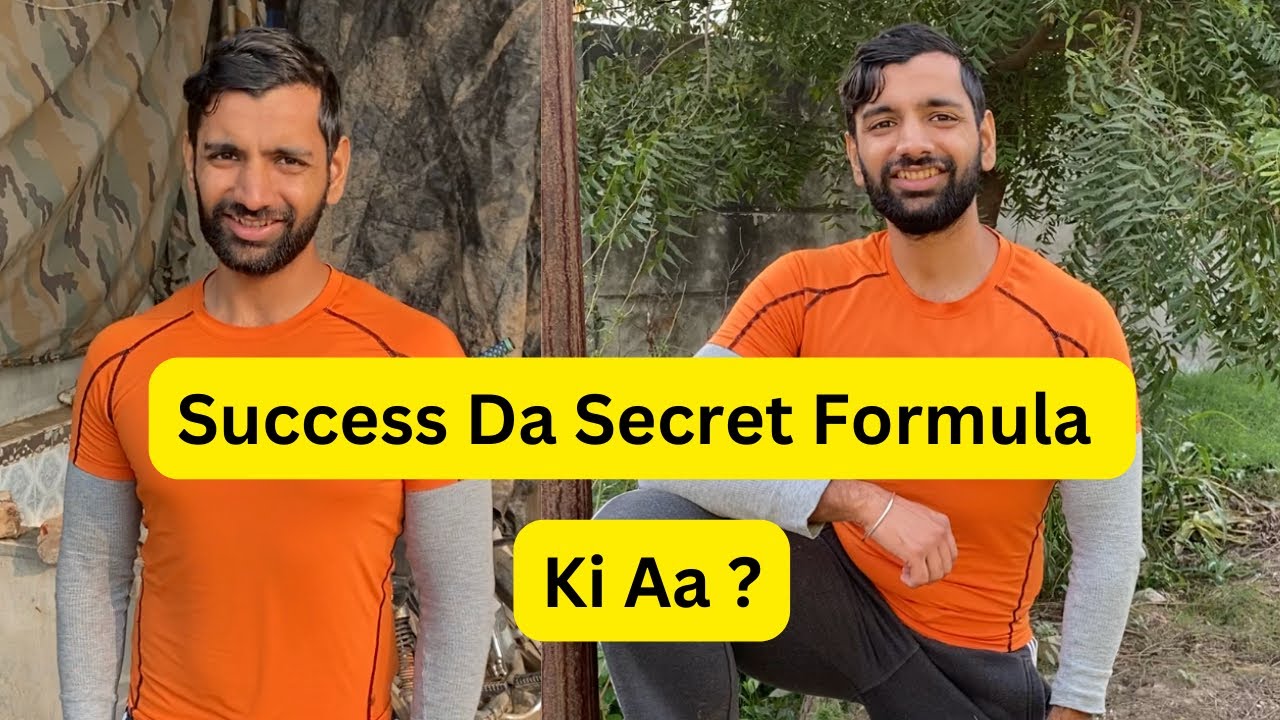 What’s the secret formula of success. - YouTube