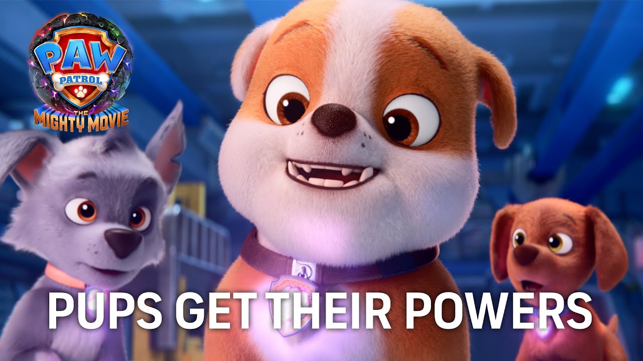 PAW Patrol: The Mighty Movie | "Pups Get Their Powers" Clip | Paramount ...