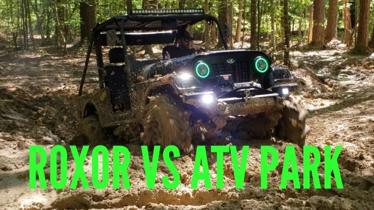 LIFTED TUNED ROXOR VISITS SABINE ATV PARK - YouTube
