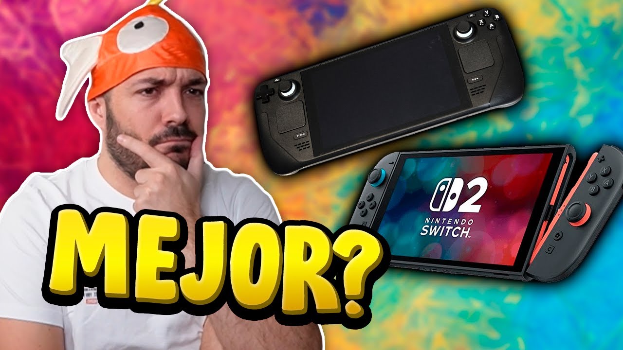 Qué consola me llevo para 15h de avión? Switch 2 o Steam Deck? - YouTube
