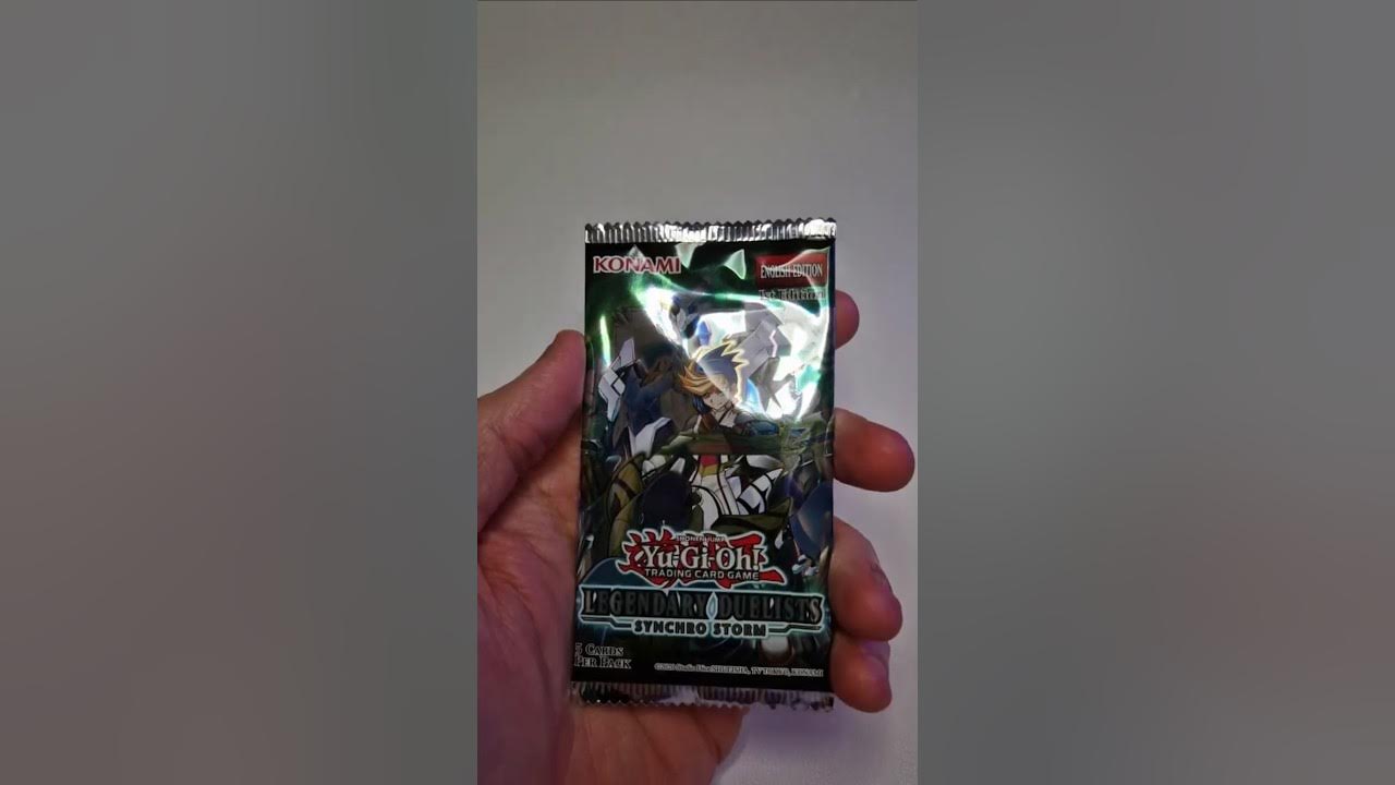 BONUS - Opening YuGiOh - Legendary Duelists - Synchro Storm Booster Pack! #shorts - YouTube
