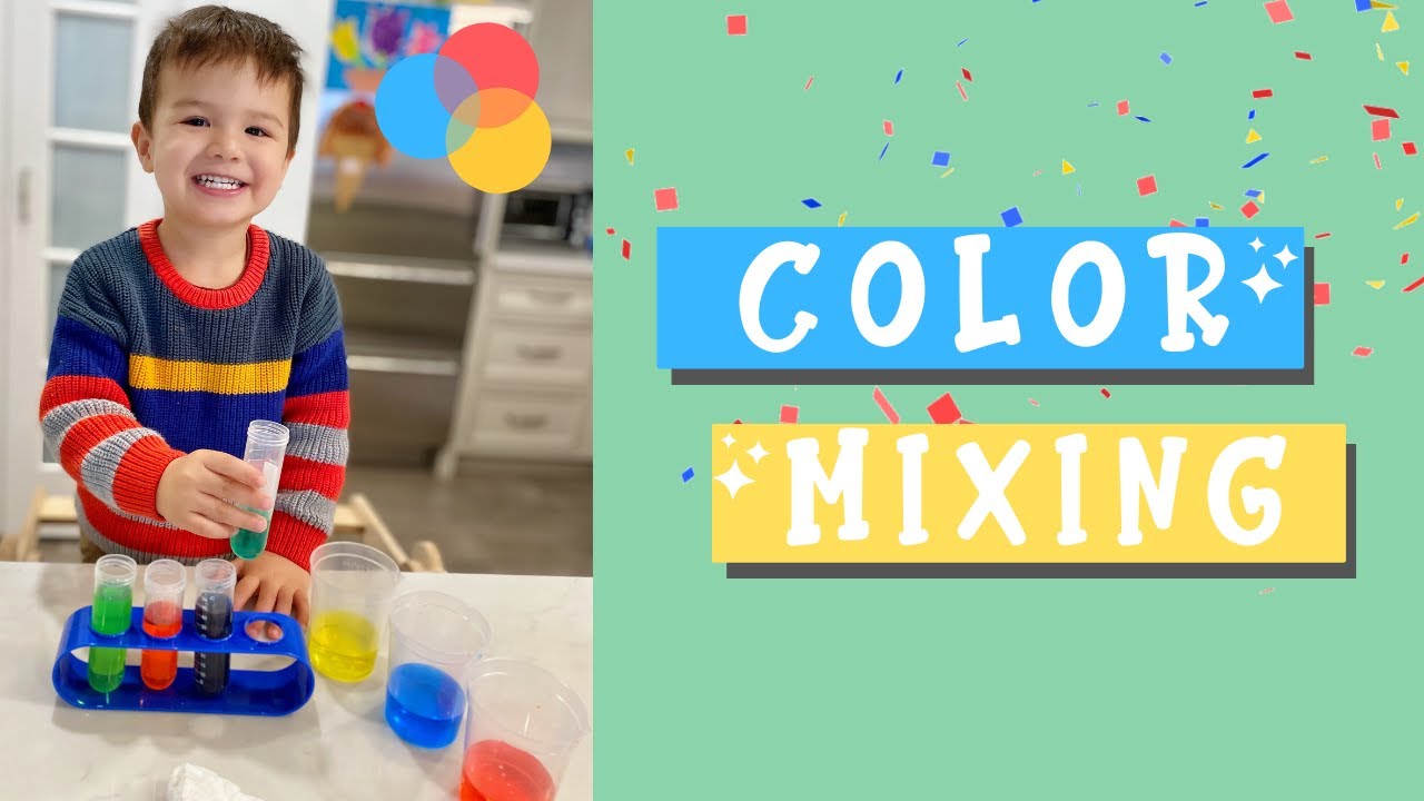 COLOR MIXING EXPERIMENT! #shorts #colormixing #art #scienceproject ...