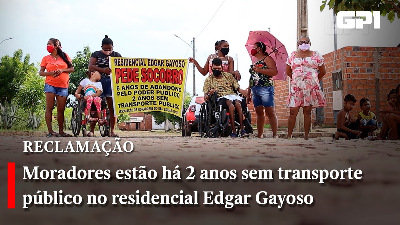 Moradores estão há 2 anos sem transporte público no residencial Edgar ...