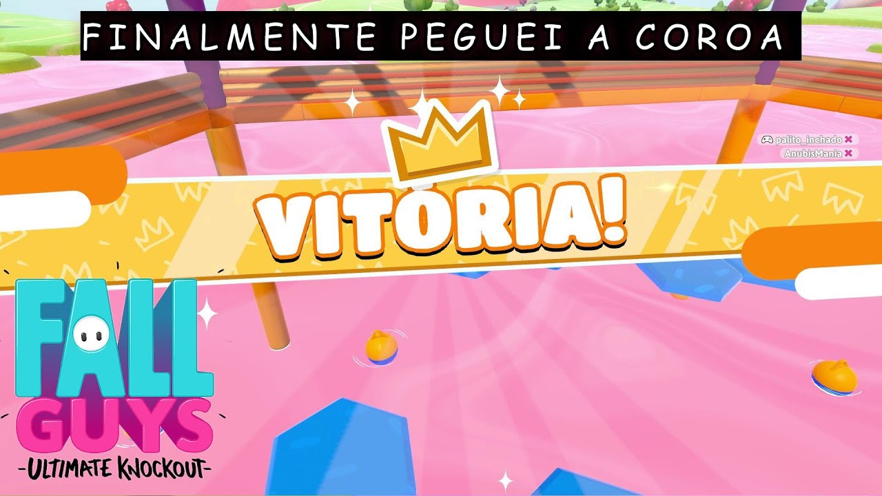 FINALMENTE peguei a COROA!!! FALL GUYS 2024 - Game Play - YouTube
