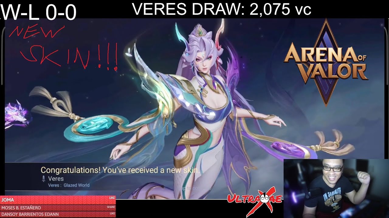 Garena - Arena of Valor Update! New Veres Glazed World First Gameplay ...