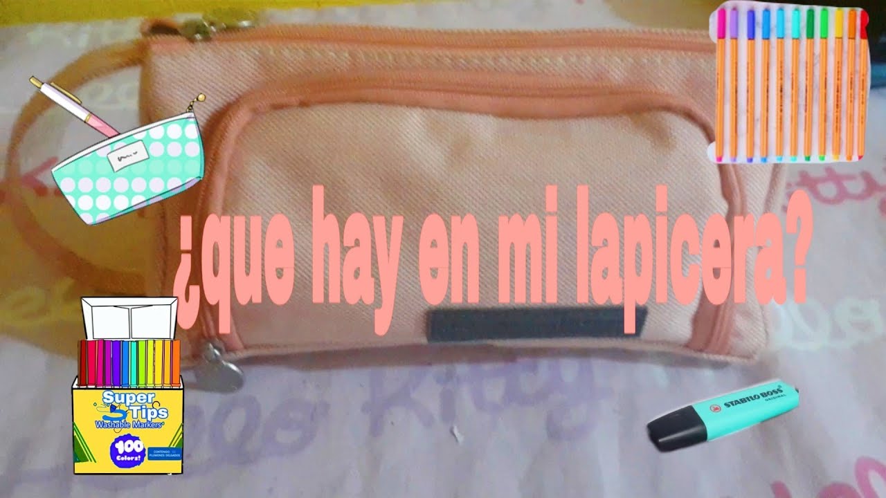 que hay en mi lapicera🌿/alo_notes 🌸 - YouTube