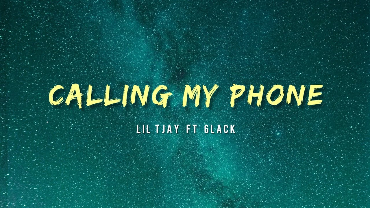 Lil Tjay ft 6LACK - Calling My Phone - YouTube