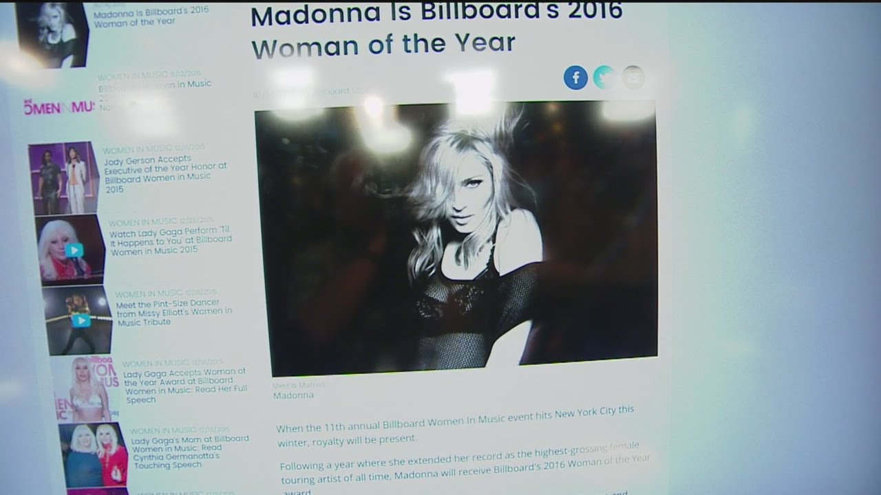Hot Headlines: Madonna - YouTube