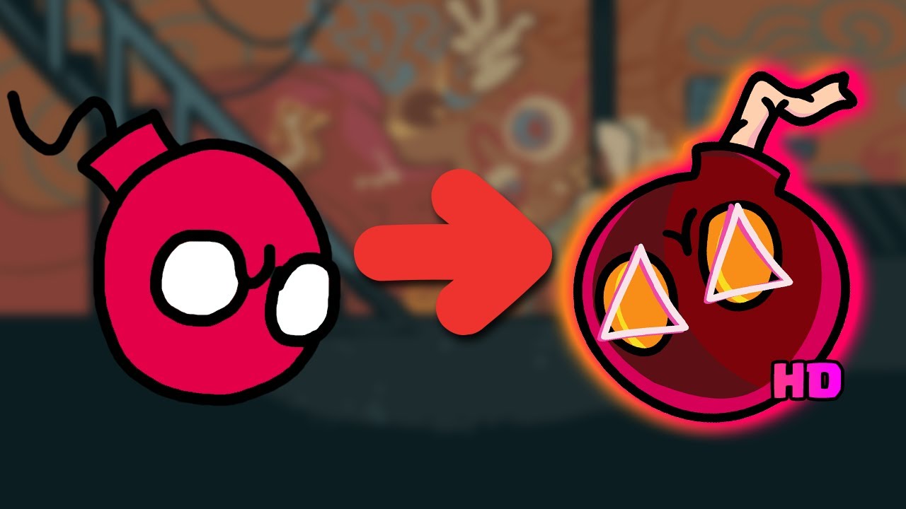 Redrawing Friday Night Funkin Icons Whitty Full Pack Part - YouTube