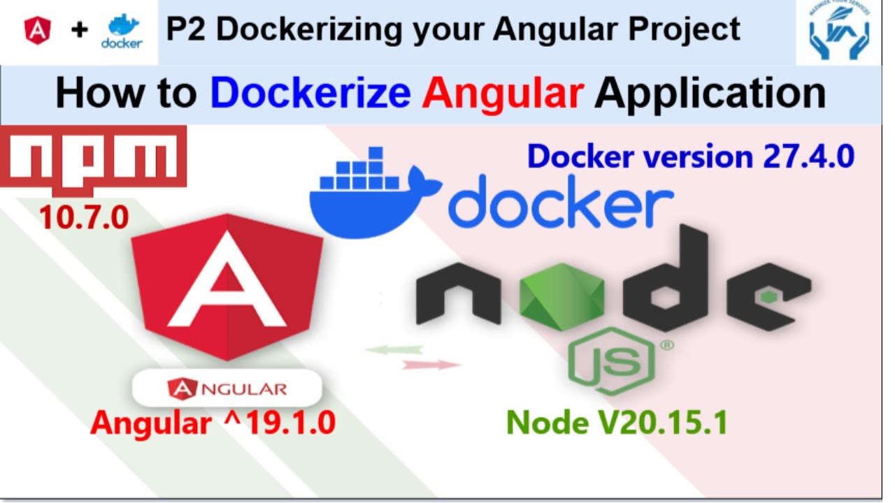 Angular Tutorial | Building app P2 | Dockerize your first Angular App | Containerize Angular ...