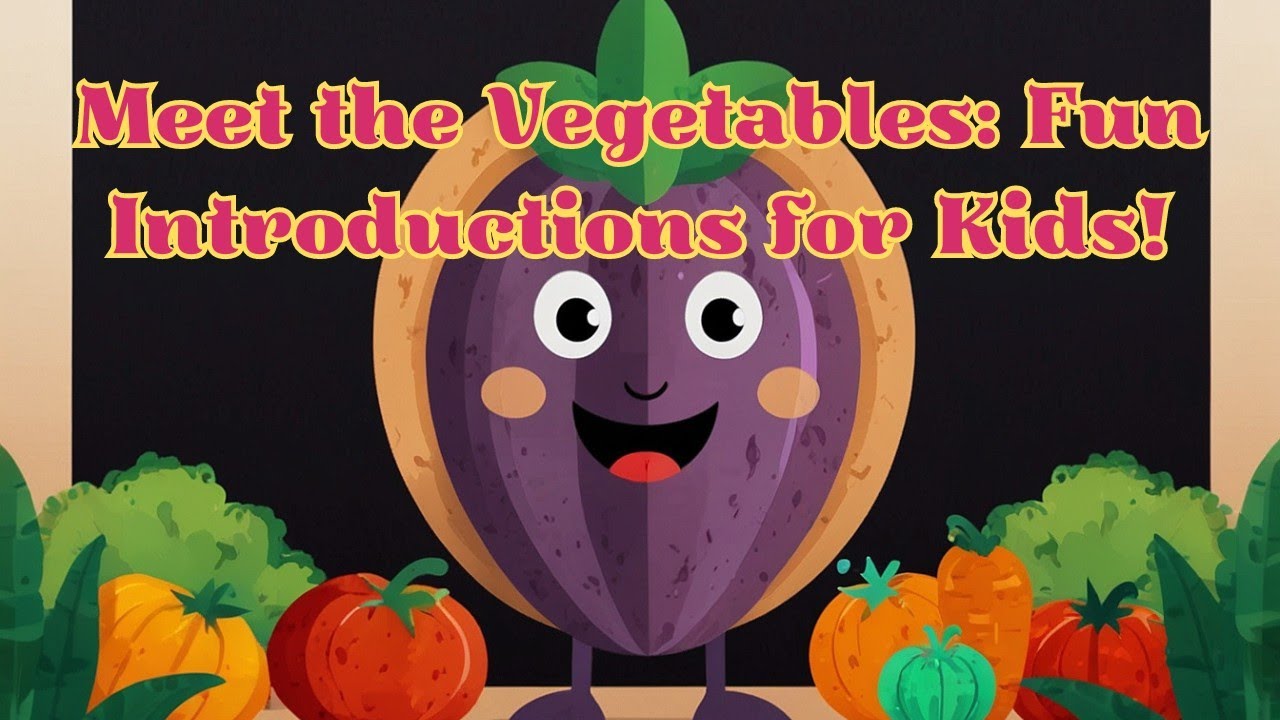 "Meet the Vegetables: Fun Introductions for Kids!"|KIDSTOON|🍅🌽🫑 - YouTube