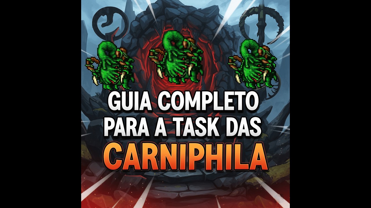 Tibia: Guia completo da task de Carniphila - YouTube