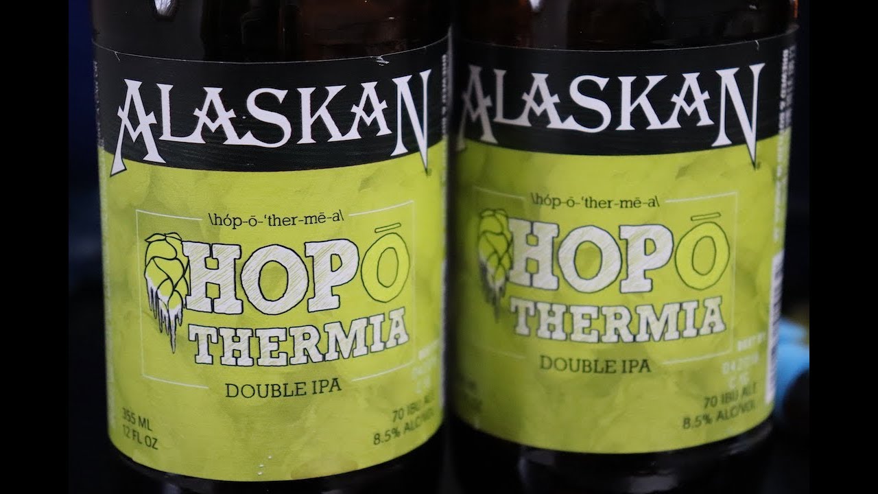 Brewed in Alaska: Alaskan Brewing Co Hopothermia - YouTube